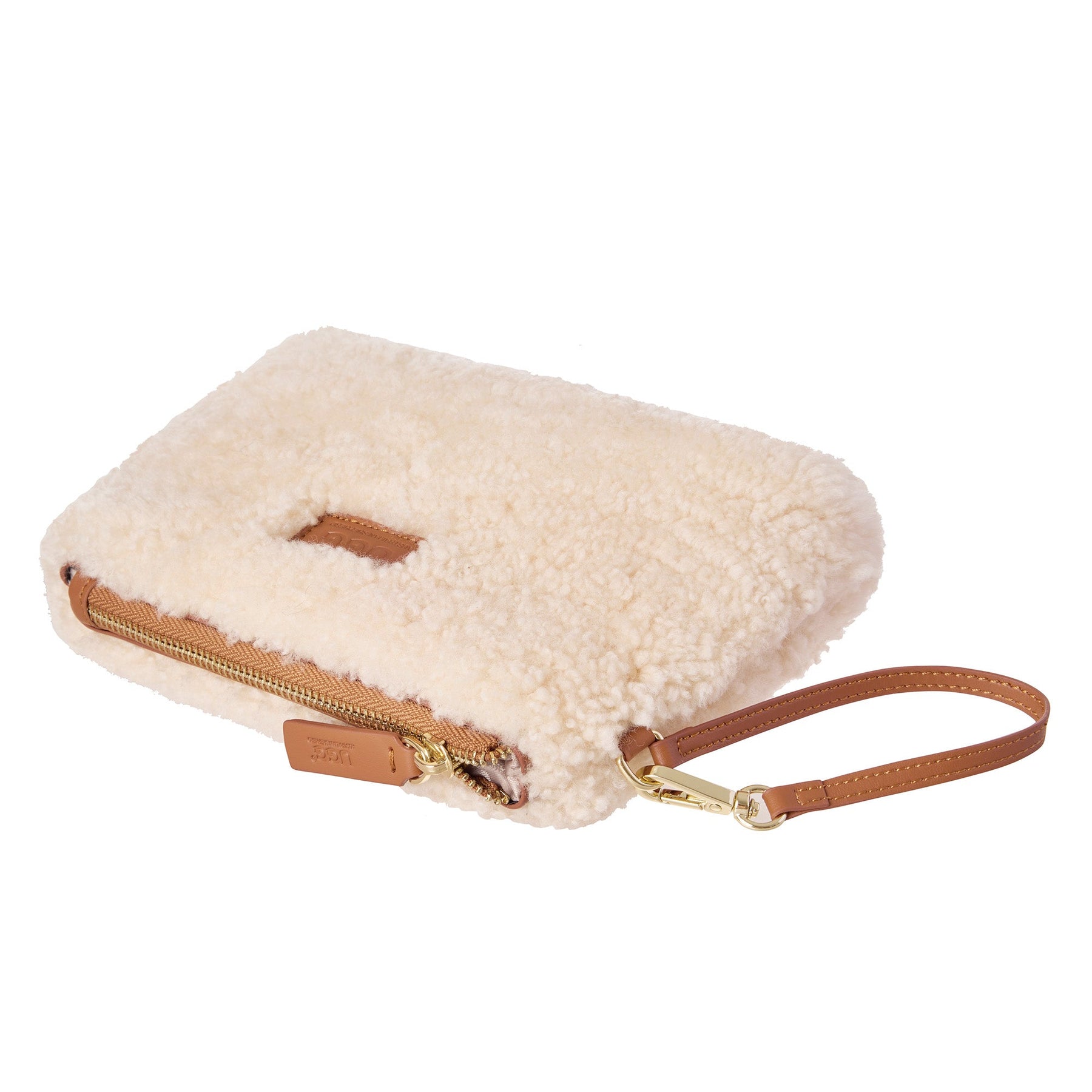 UGG Fluffy Pouch Wrist Bag