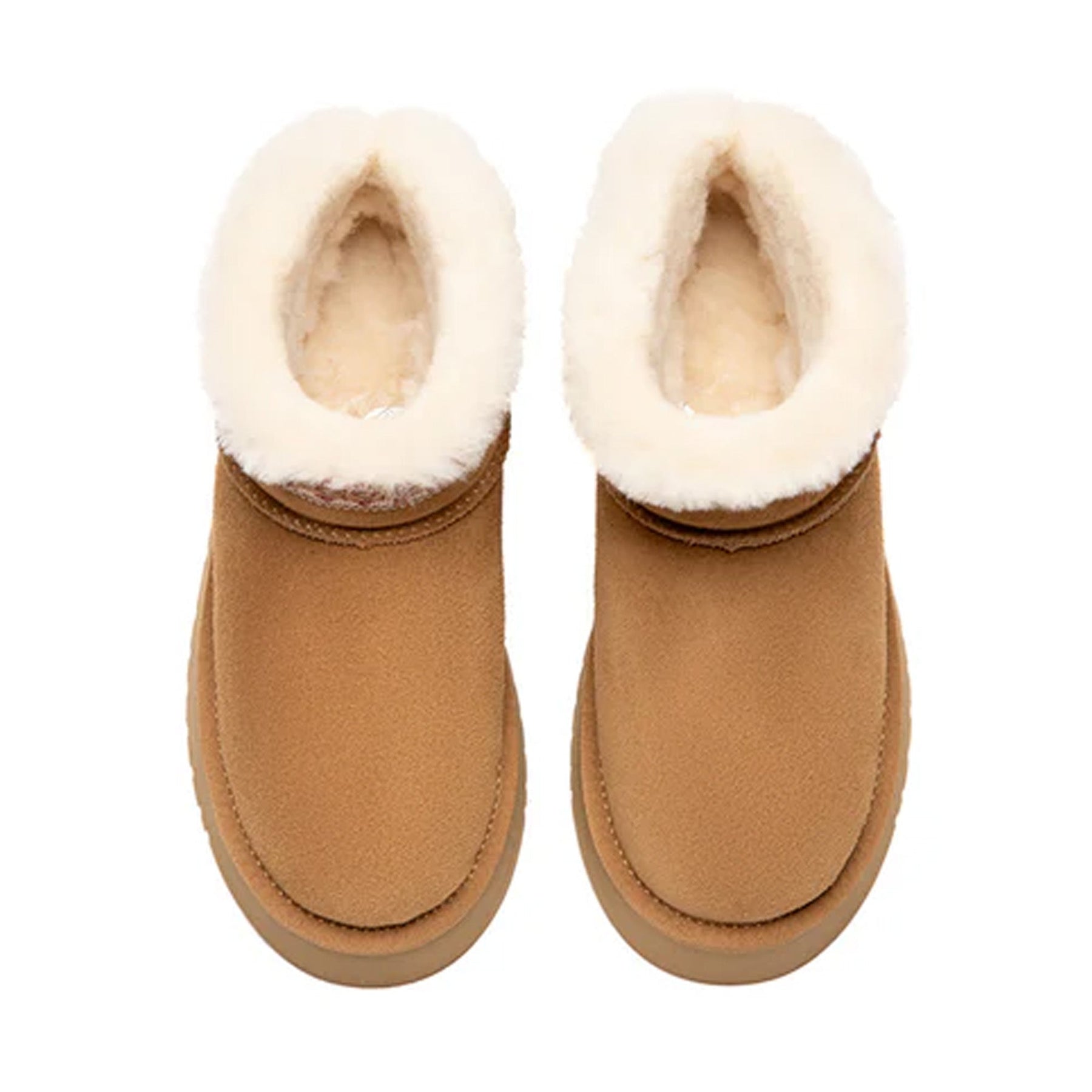 Lyora Stitch Mini Platform UGG Boots