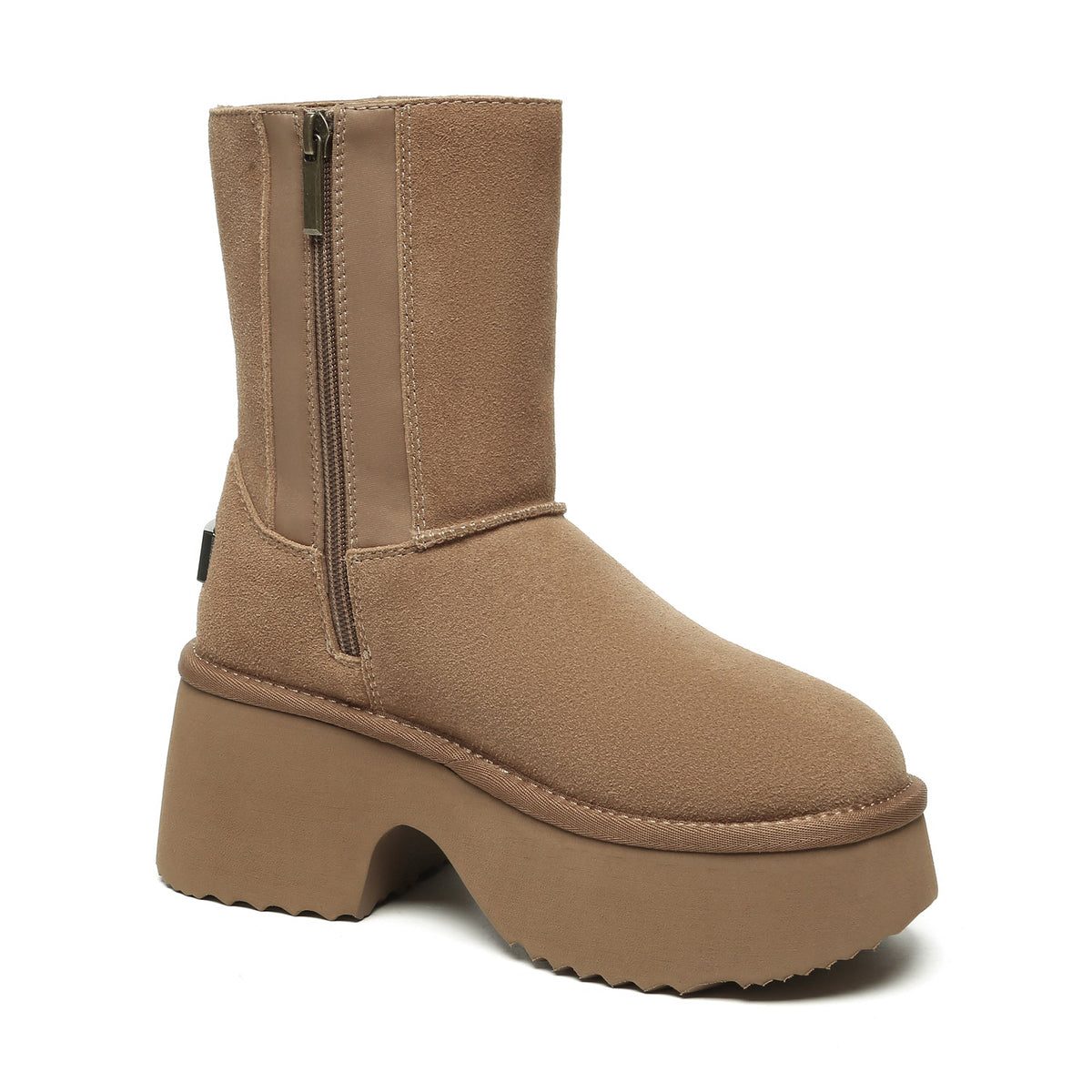 Yana Zippers Heel Short Platform Boots | UGG Online